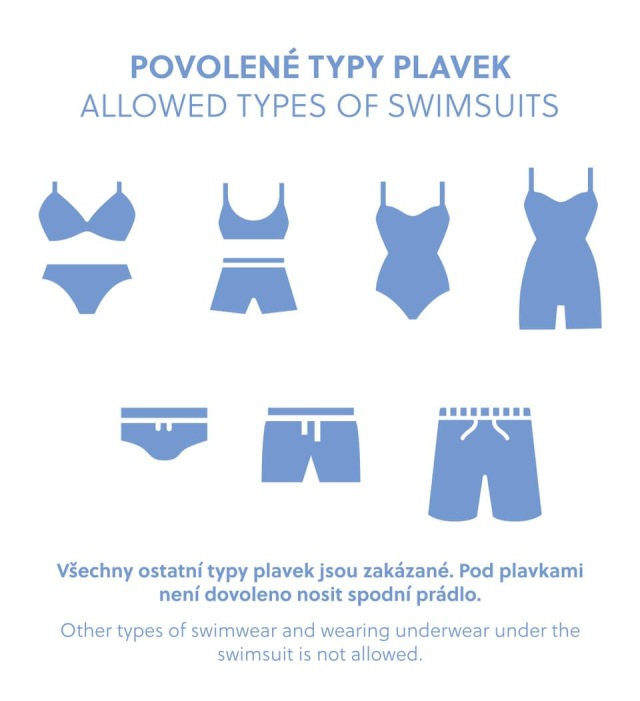 Povolené typy plavek | Infinit Step